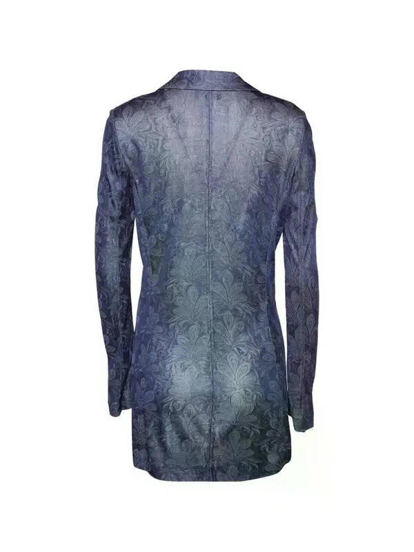 Emporio Armani Perforated Knit Blazer