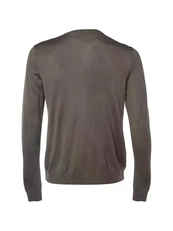 Moschino Knit Sweater With Signature Pattern
