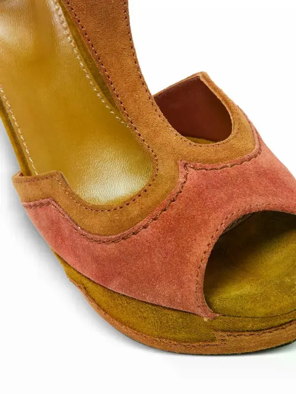 SERGIO ROSSI Heeled Sandals - Orange