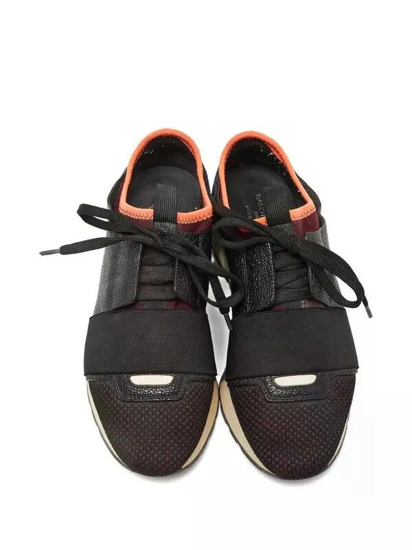 Balenciaga Race Runner Low-top Sneakers - Black