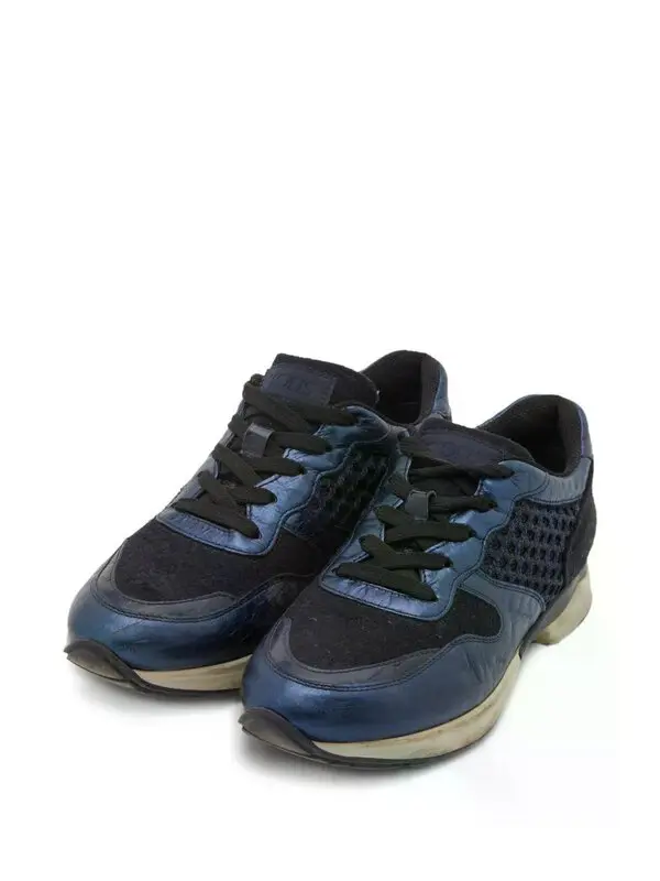 TOD'S Leather-panelled Low-top Sneakers
