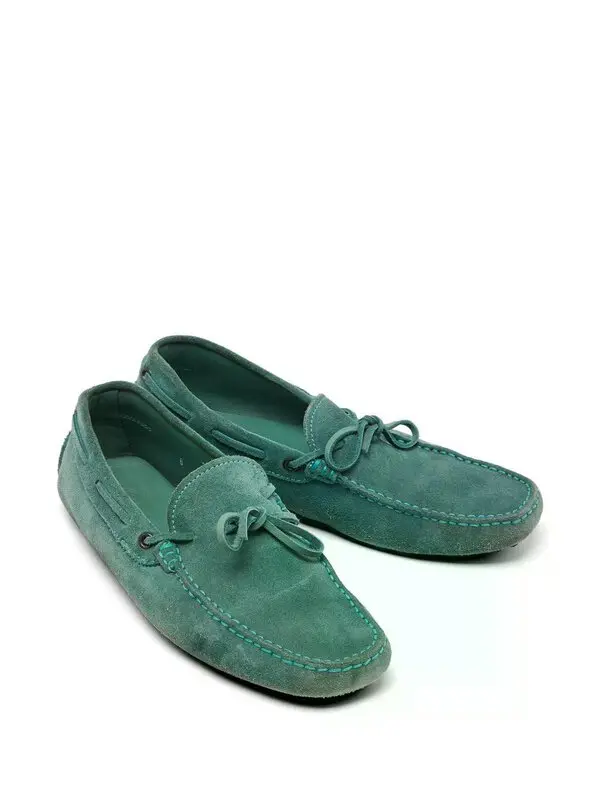 TOD'S Gommino Slip-on Loafers - Green