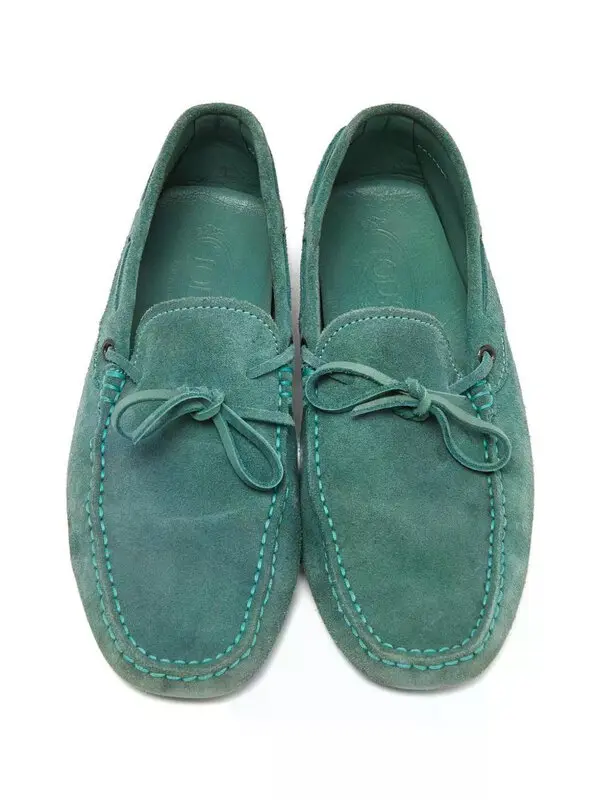 TOD'S Gommino Slip-on Loafers - Green