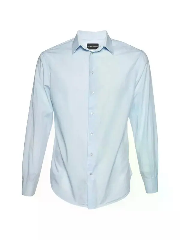 Emporio Armani Patterned Cotton Shirt