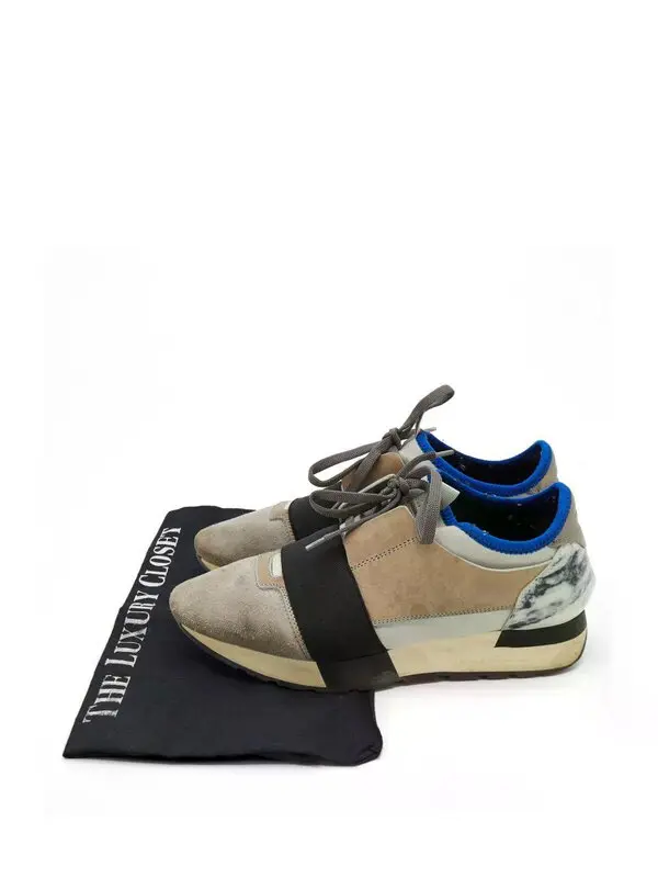 Balenciaga Race Runner Sneakers - Brown