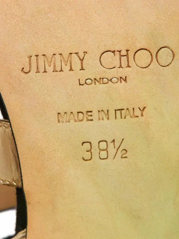 JIMMY CHOO Bronx Multi-buckle Heeled Sandals