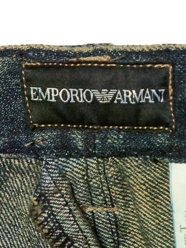 Emporio Armani Washed Denim Jeans