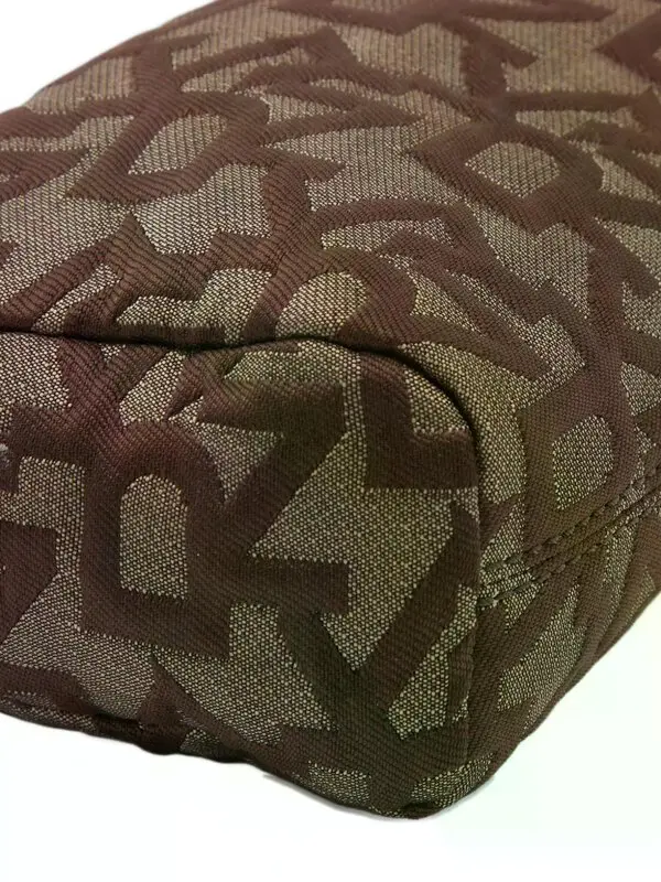Dkny Logo-print Canvas Clutch Bag