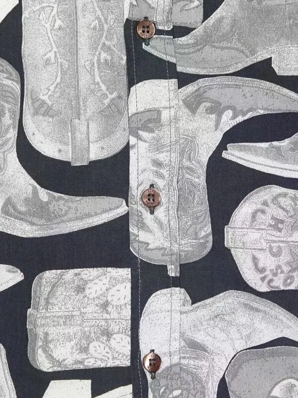 Moschino Boots-print Shirt