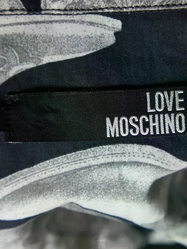 Moschino Boots-print Shirt