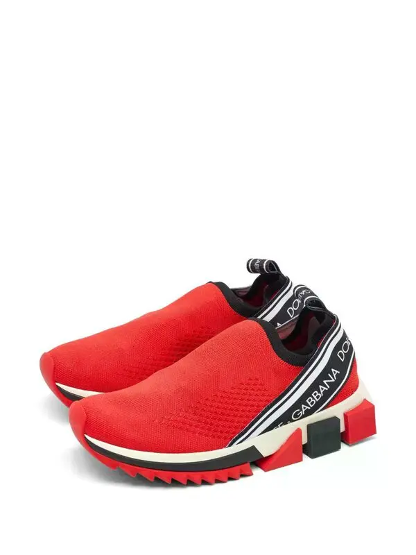 Dolce & Gabbana Sorrento Slip-on Sneakers - Red