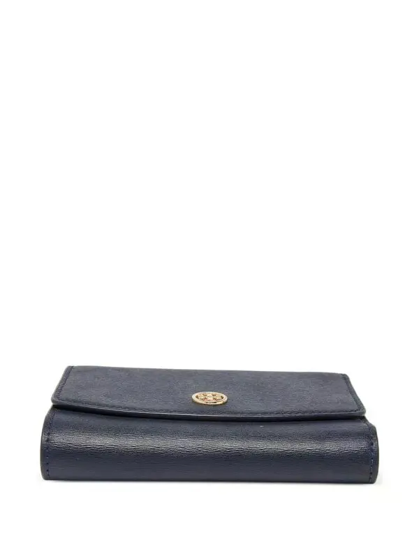 Tory Burch Robinson Flap Wallet - Blue