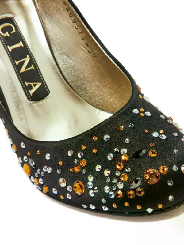 GINA Crystal Embellished Stiletto Pumps