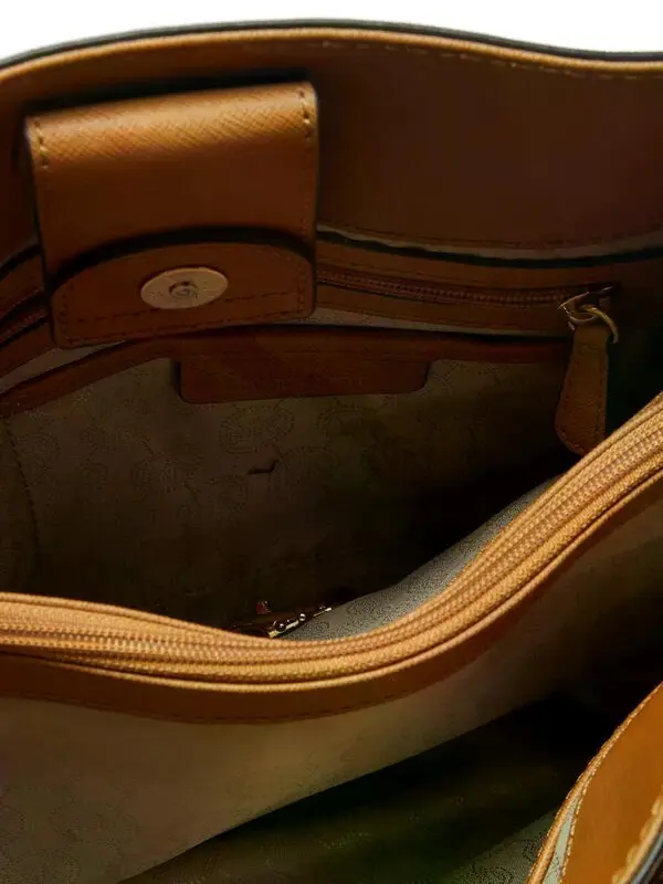 Michael Kors Hamilton Leather Tote Bag - Neutrals