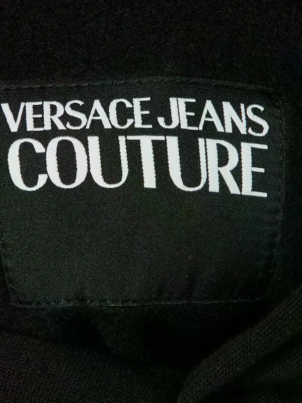 Versace Couture Logo Embroidered Hoodie