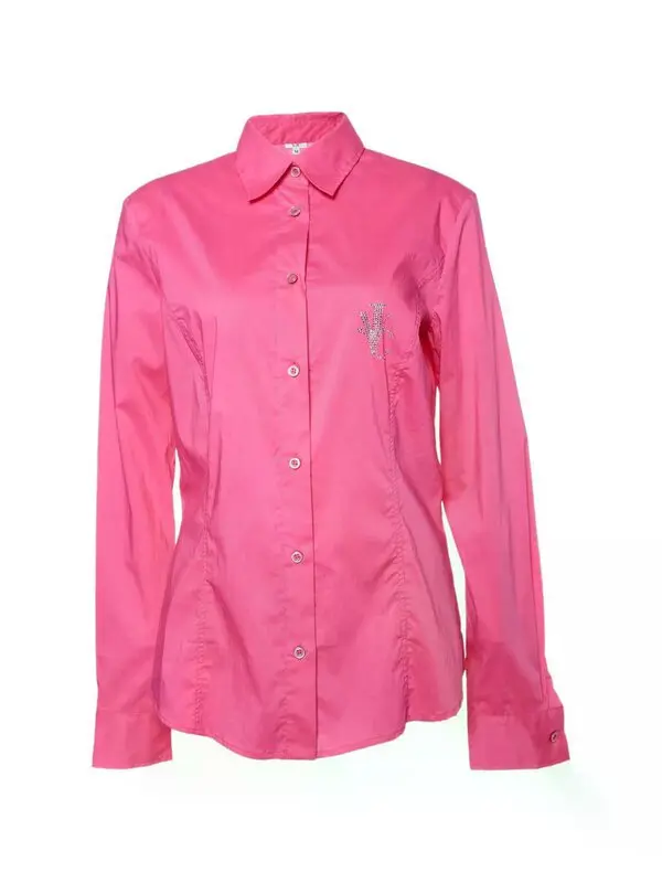Versace Crystal Logo Shirt