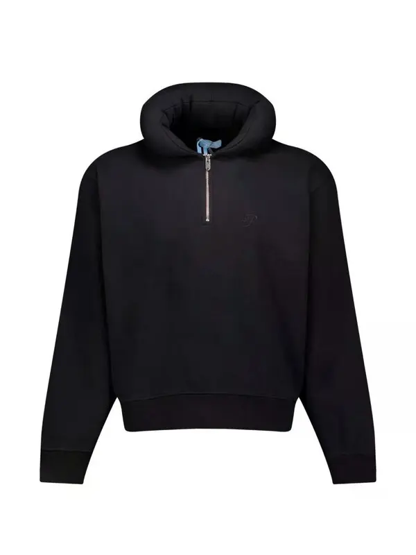 3.PARADIS Pillow Neck Quarter-zip Sweater