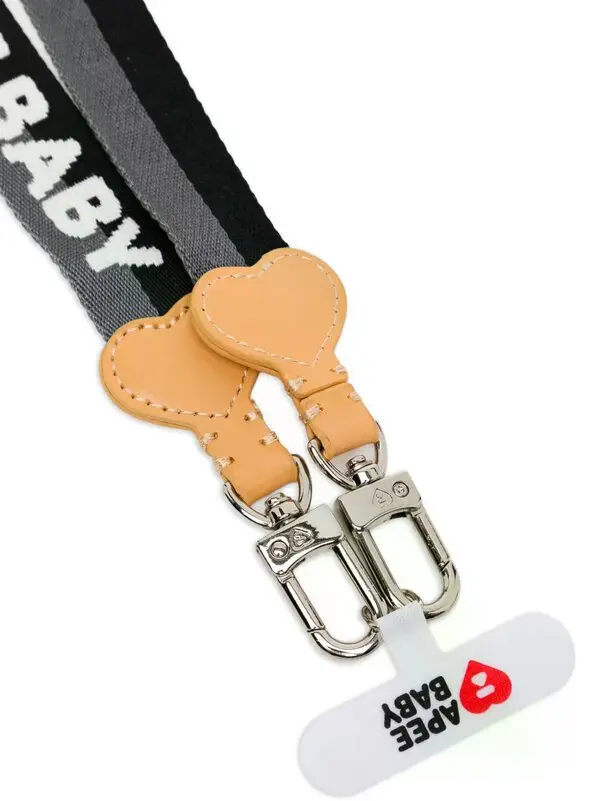 AAPE BY *A BATHING APE Logo-embroidered Phone Lanyard