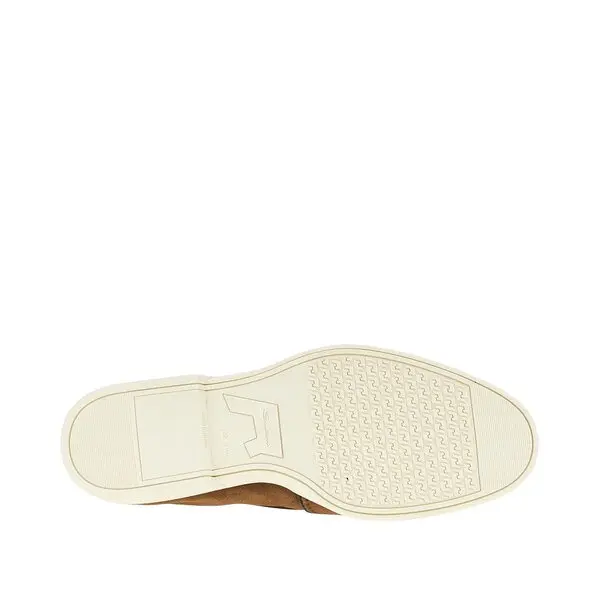 Santoni Malibu Suede Leather Loafers - Brown