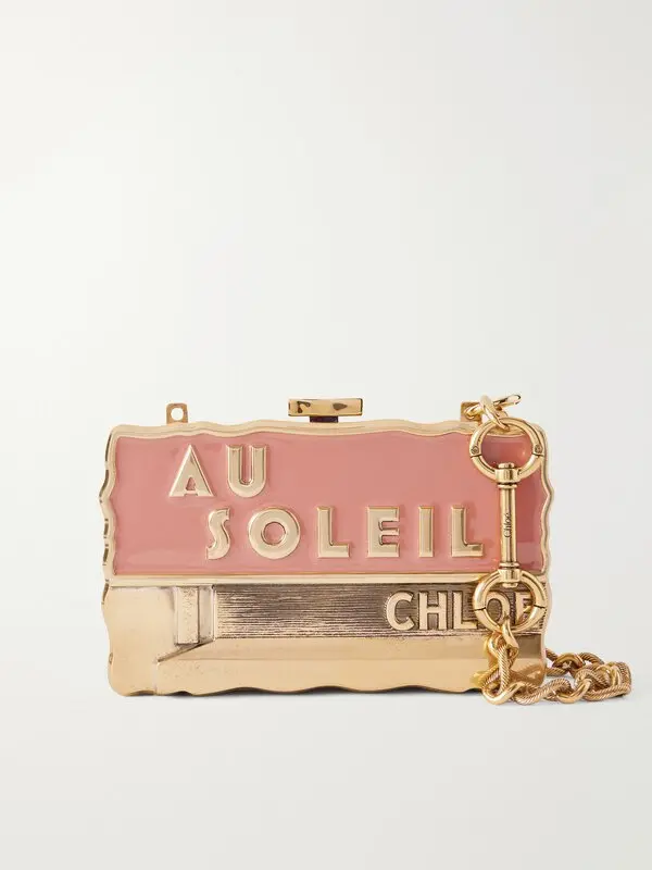 Chloé Soleil Shoulder Bag - Red