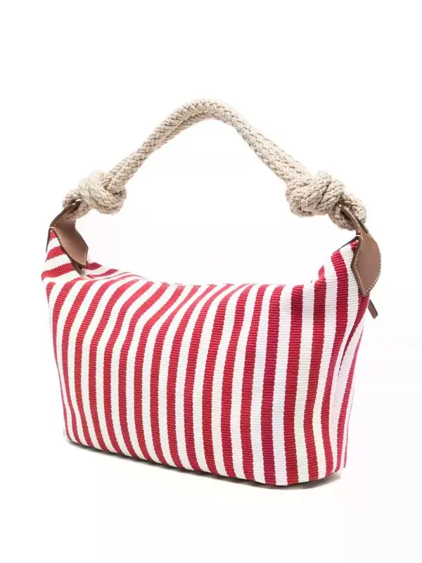 Miu Miu Striped Rope-handle Tote Bag