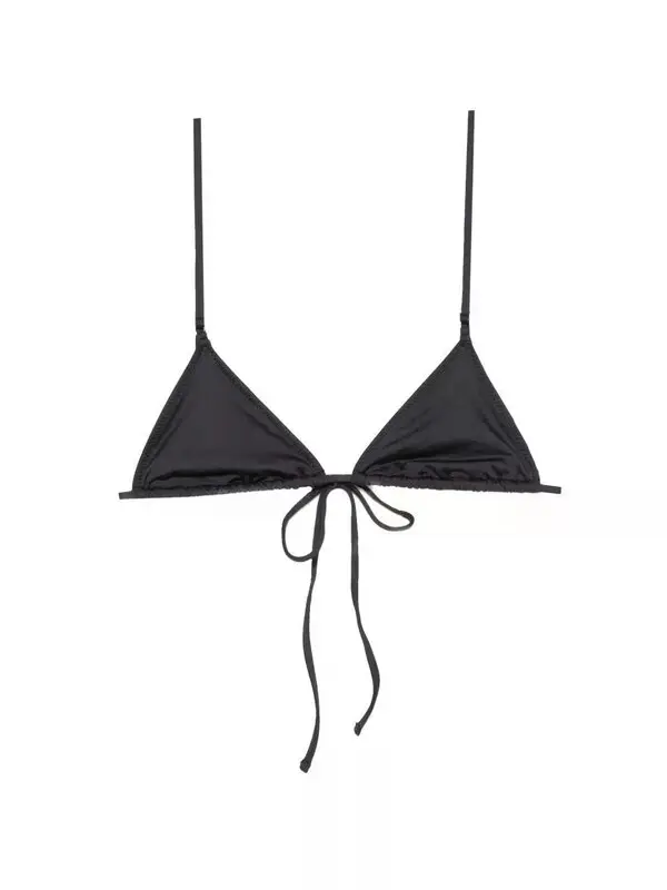 Frankies Bikinis Elena Triangle Bikini Top - Black