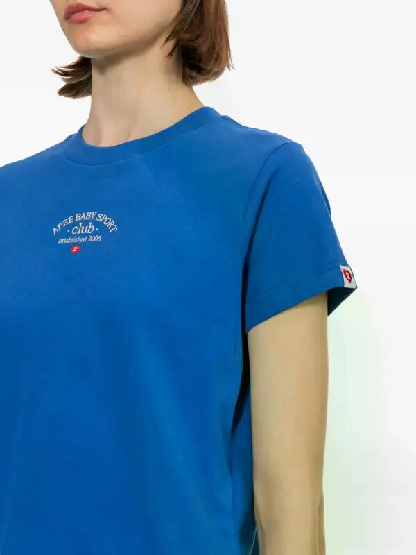 AAPE BY *A BATHING APE Logo Embroidered T-shirt