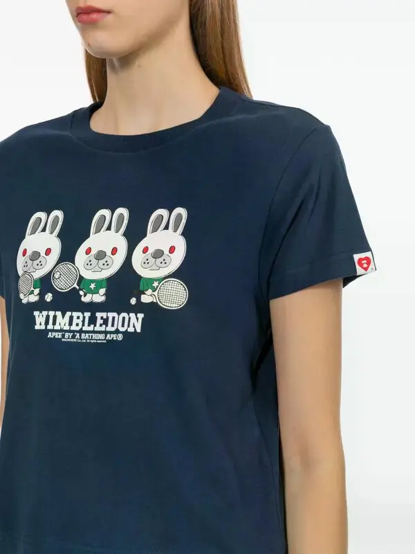 AAPE BY *A BATHING APE Rabbit Graphic T-shirt