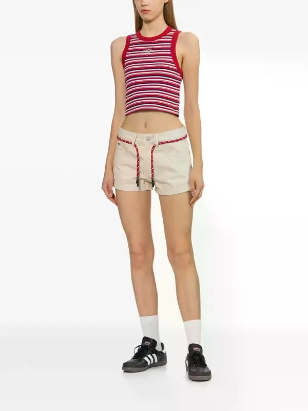 AAPE BY *A BATHING APE Striped Crop Top