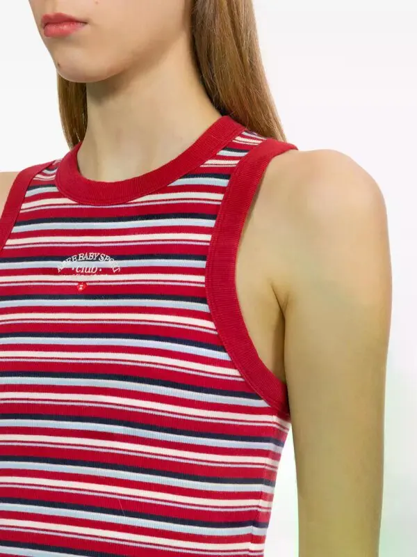 AAPE BY *A BATHING APE Striped Crop Top