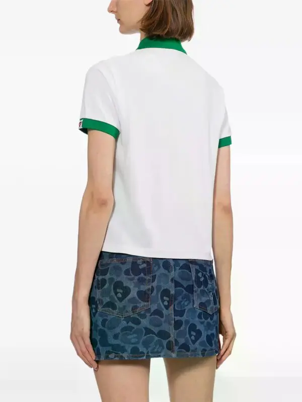 AAPE BY *A BATHING APE Apee™ A Bathing Ape® Rabbit Patched Polo Shirt