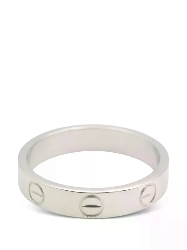 Cartier Love Ring - Silver