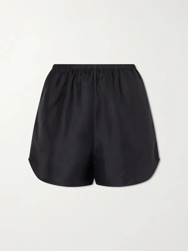 Loulou De Saison Cabo Silk Shorts