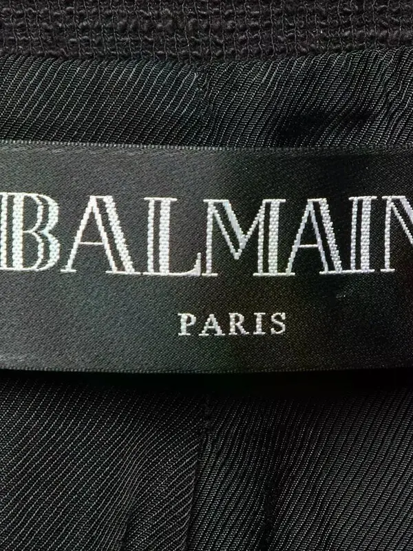 Balmain Double-breasted Tweed Blazer