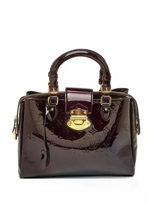 LOUIS VUITTON Monogram Vernis Melrose Avenue Tote Bag - Red