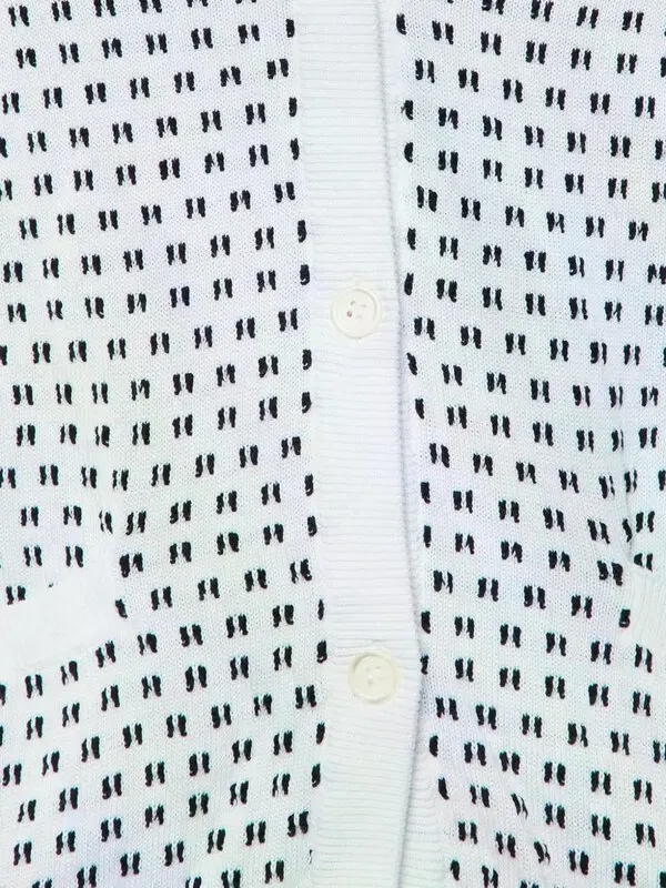 JOSEPH Textured Button-front Cardigan
