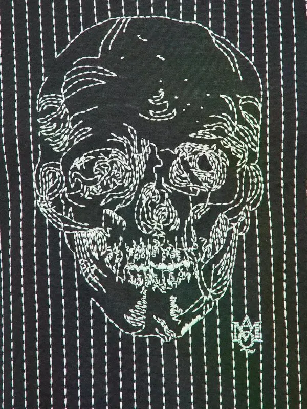 Alexander McQueen Skull-embroidered T-shirt