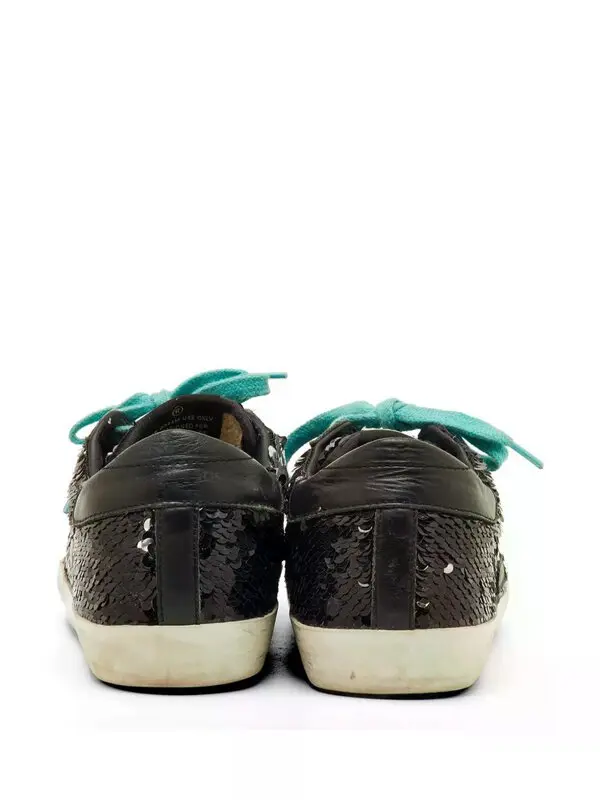 GOLDEN GOOSE Super-star Sequin Embellished Sneakers