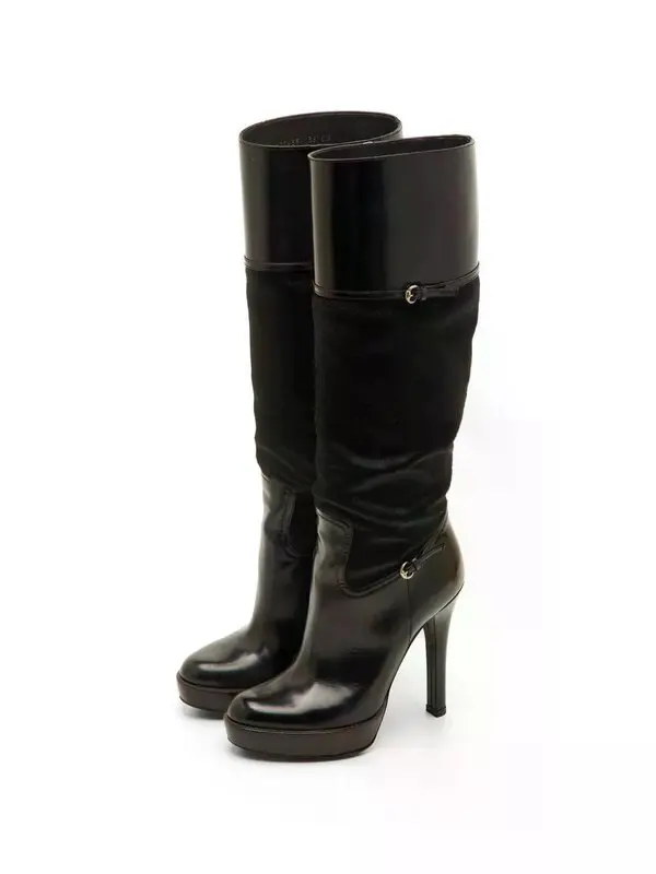 Gucci Knee-length Platform Stiletto Boots
