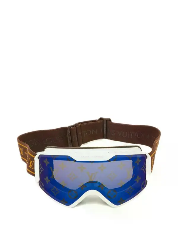 LOUIS VUITTON Monogram Ski Goggles
