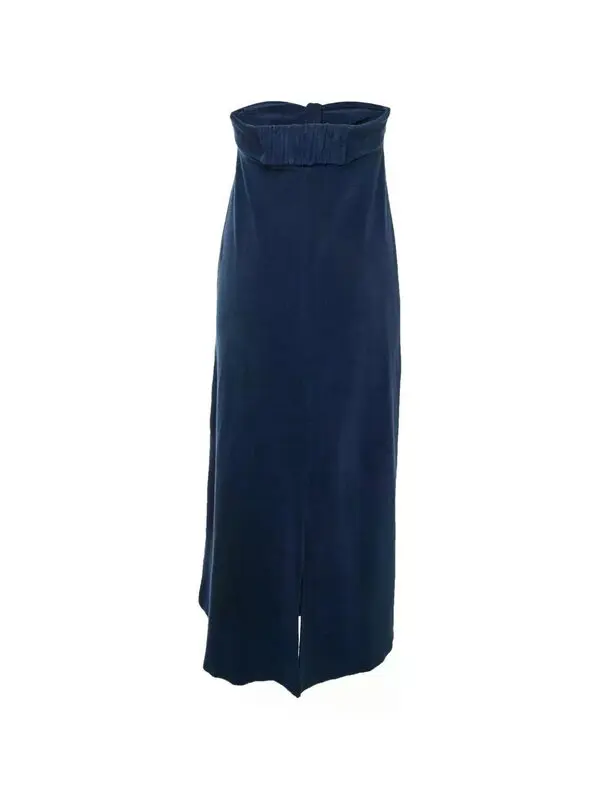 Zimmermann Strapless Knot Detail Midi Dress