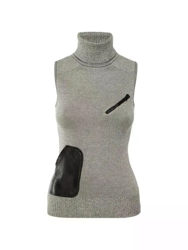 Dior Turtleneck Tank Top
