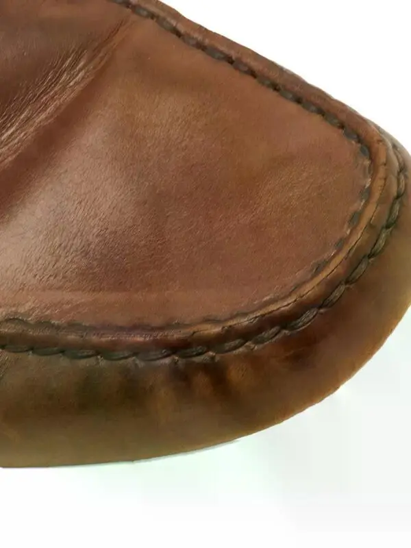 TOD'S Gommino Leather Loafers - Brown