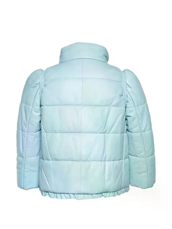 Miu Miu Padded Leather Jacket