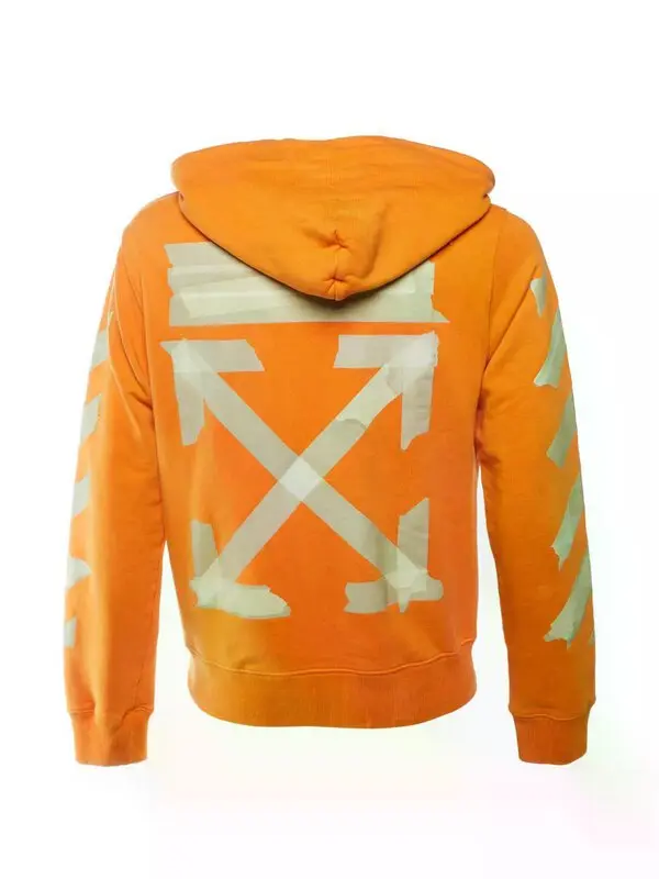 Off-White Tape Arrows Cotton Hoodie