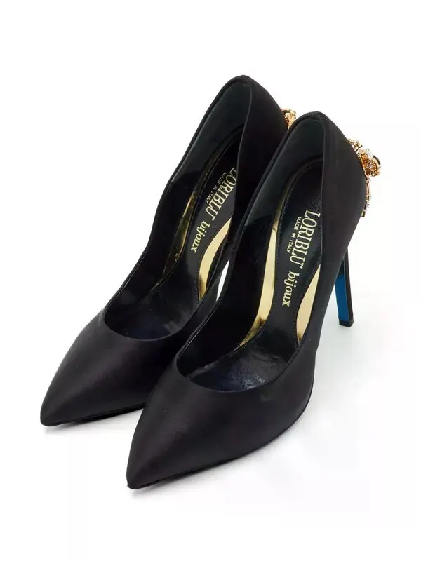LORIBLU Embellished Pointed-toe Pumps