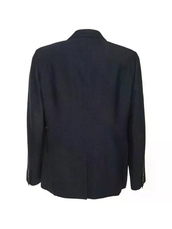 Emporio Armani Dotted Vest-detail Blazer