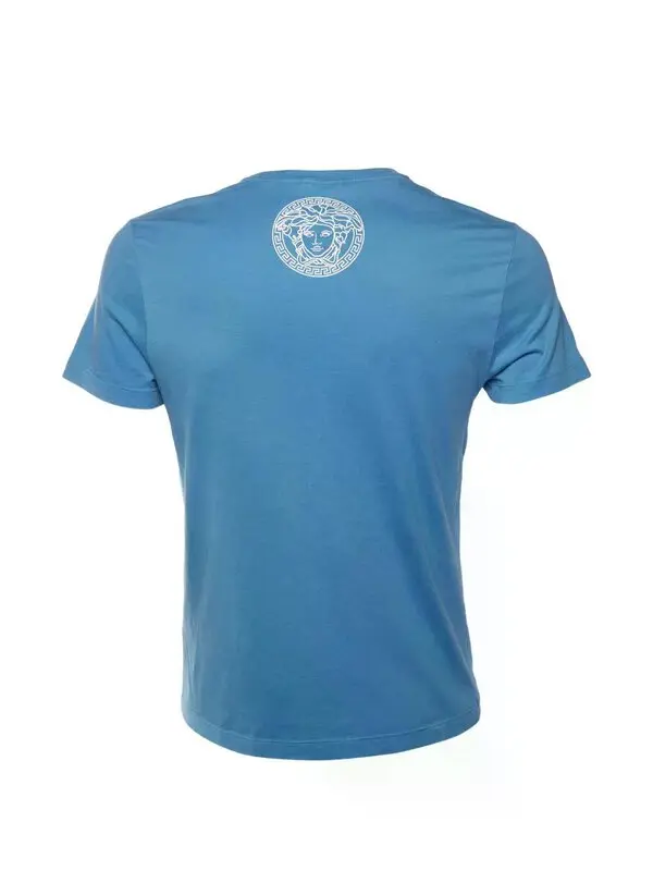 Versace Logo-print Crew-neck T-shirt