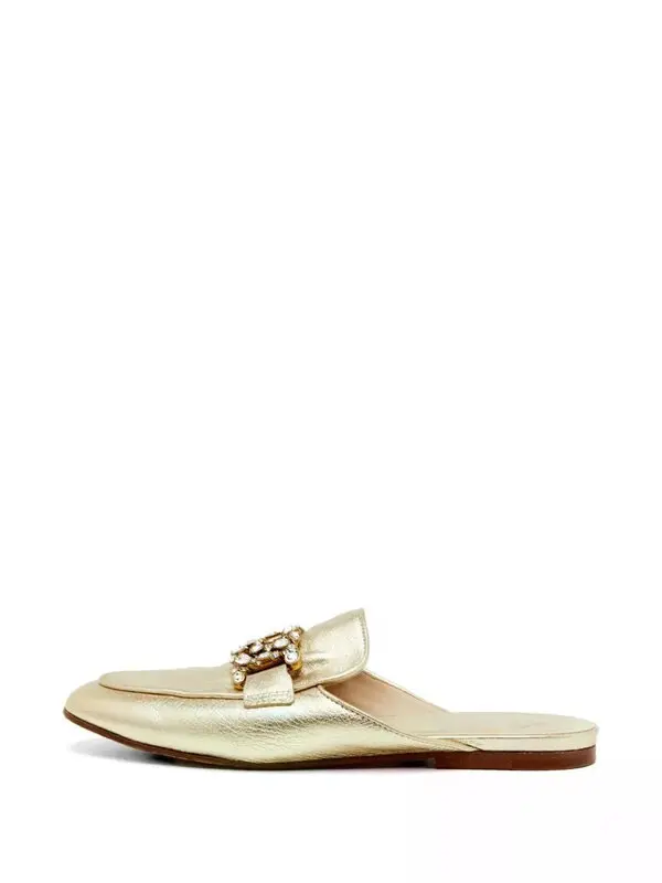 TOD'S Kate Crystal-embellished Flat Mules
