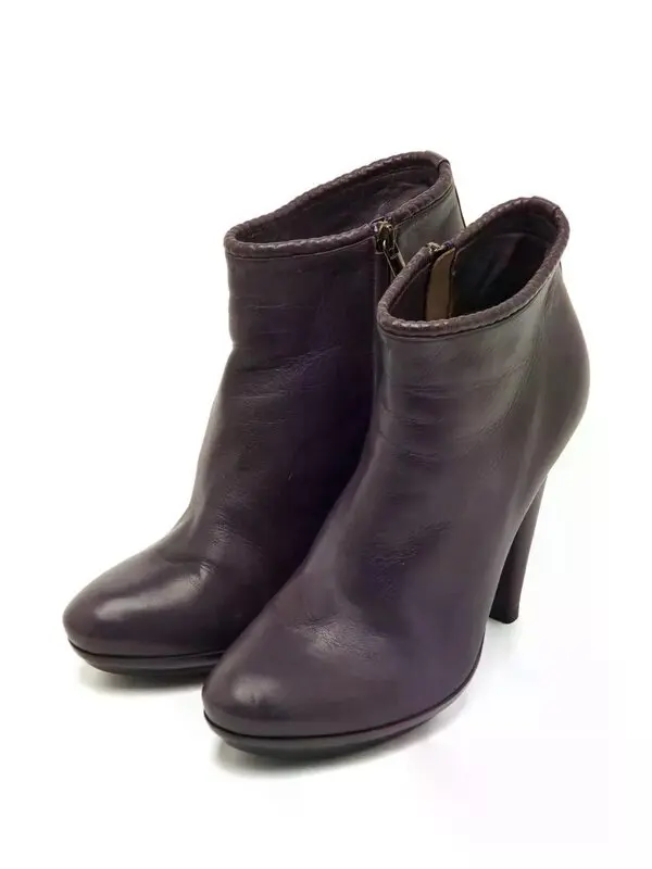Bottega Veneta Leather Ankle Boots